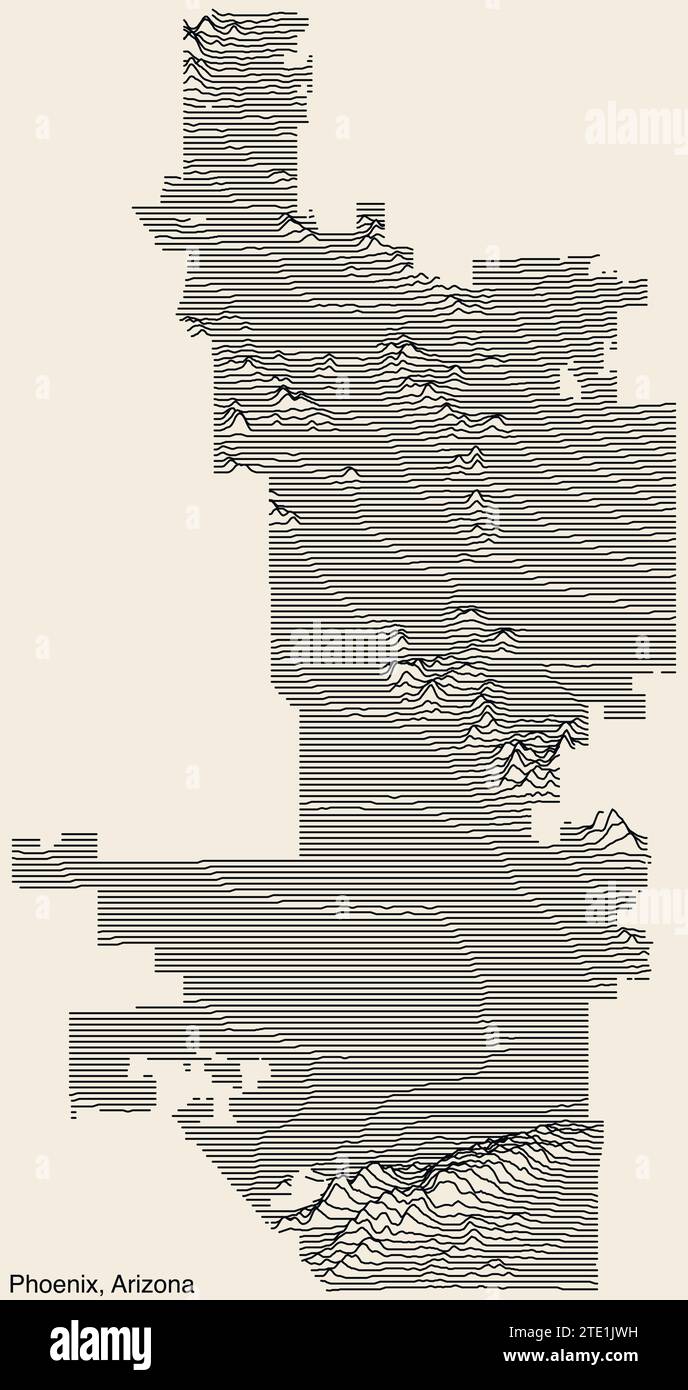 Arizona relief map hi-res stock photography and images - Alamy