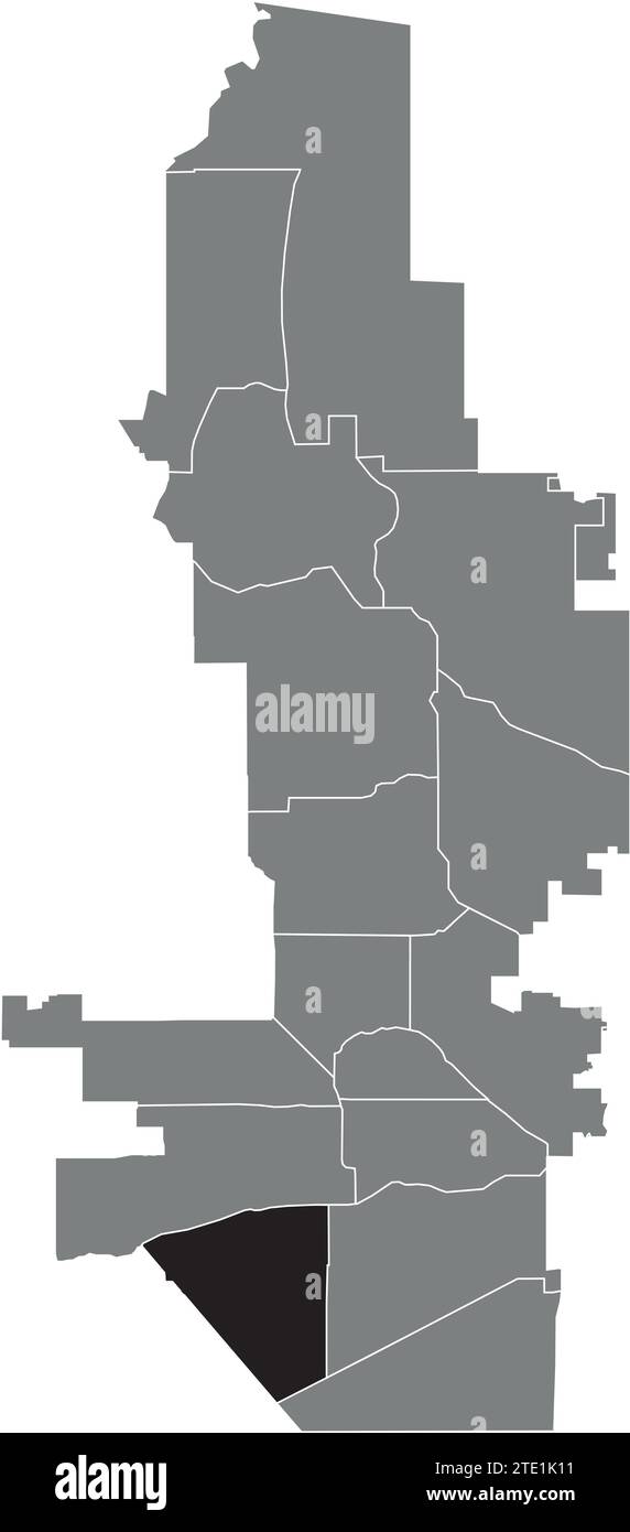 Locator map of the LAVEEN urban village, PHOENIX Stock Vector Image ...