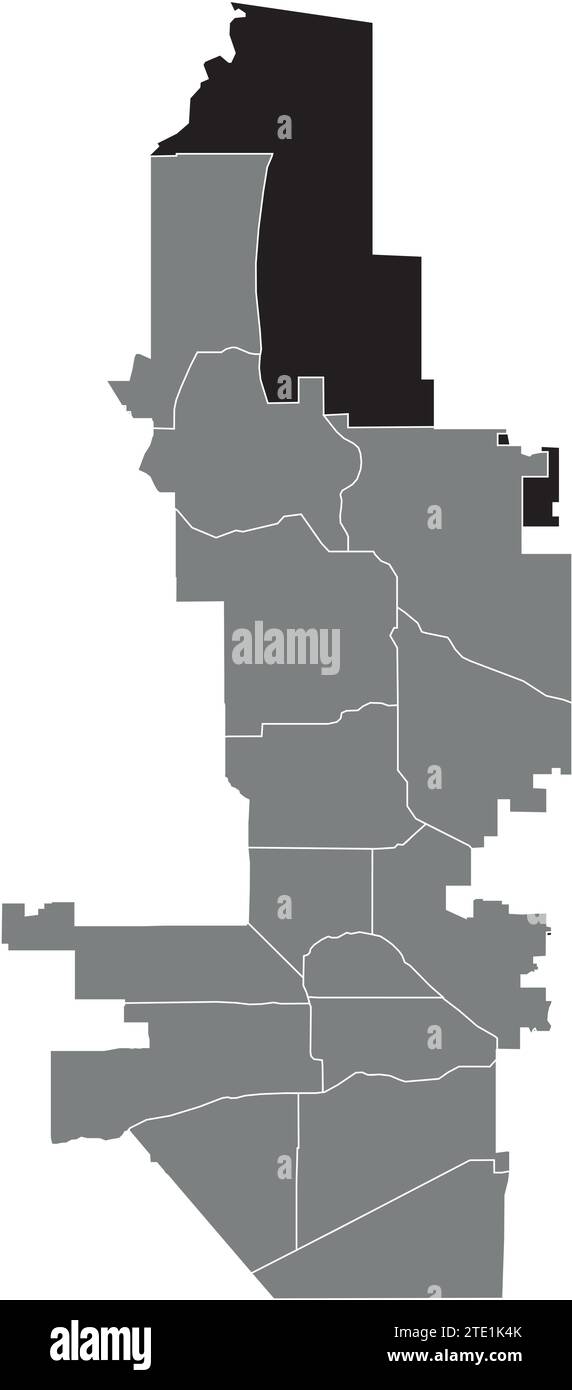 Locator map of the NEW RIVER unincorporated community, PHOENIX Stock ...