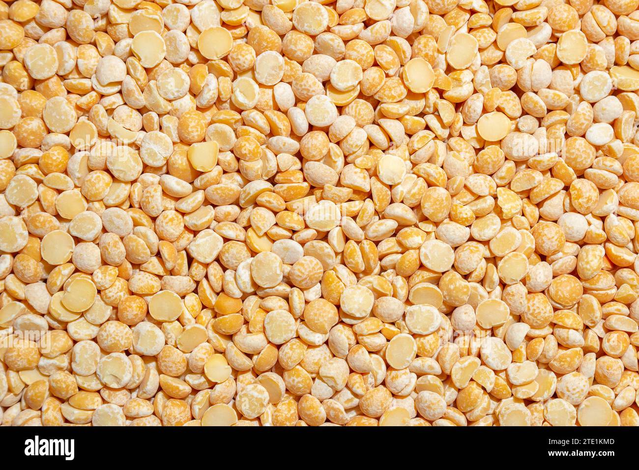 Uncooked Polished Split Peas Background. A Culinary Canvas of Dry ...