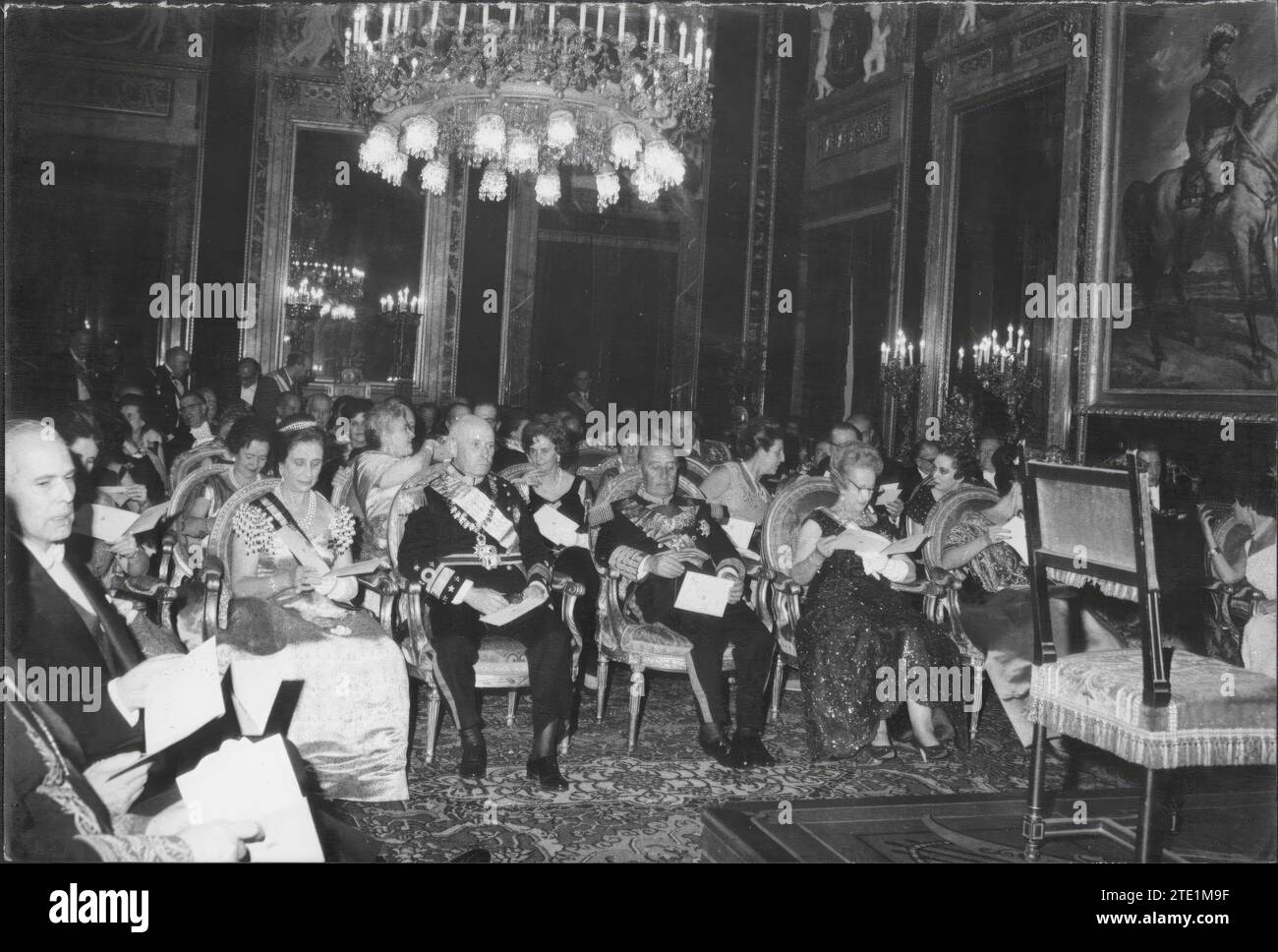 11/21/1961. Stay of the President of the Republic of Portugal in Madrid ...