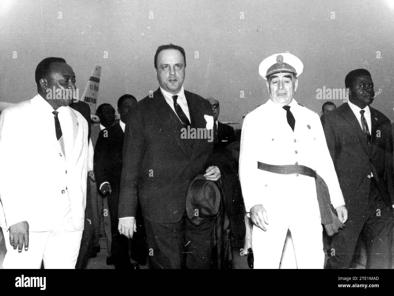 12/31/1965. Trip of the Minister of Information and Tourism Mr. Fraga ...