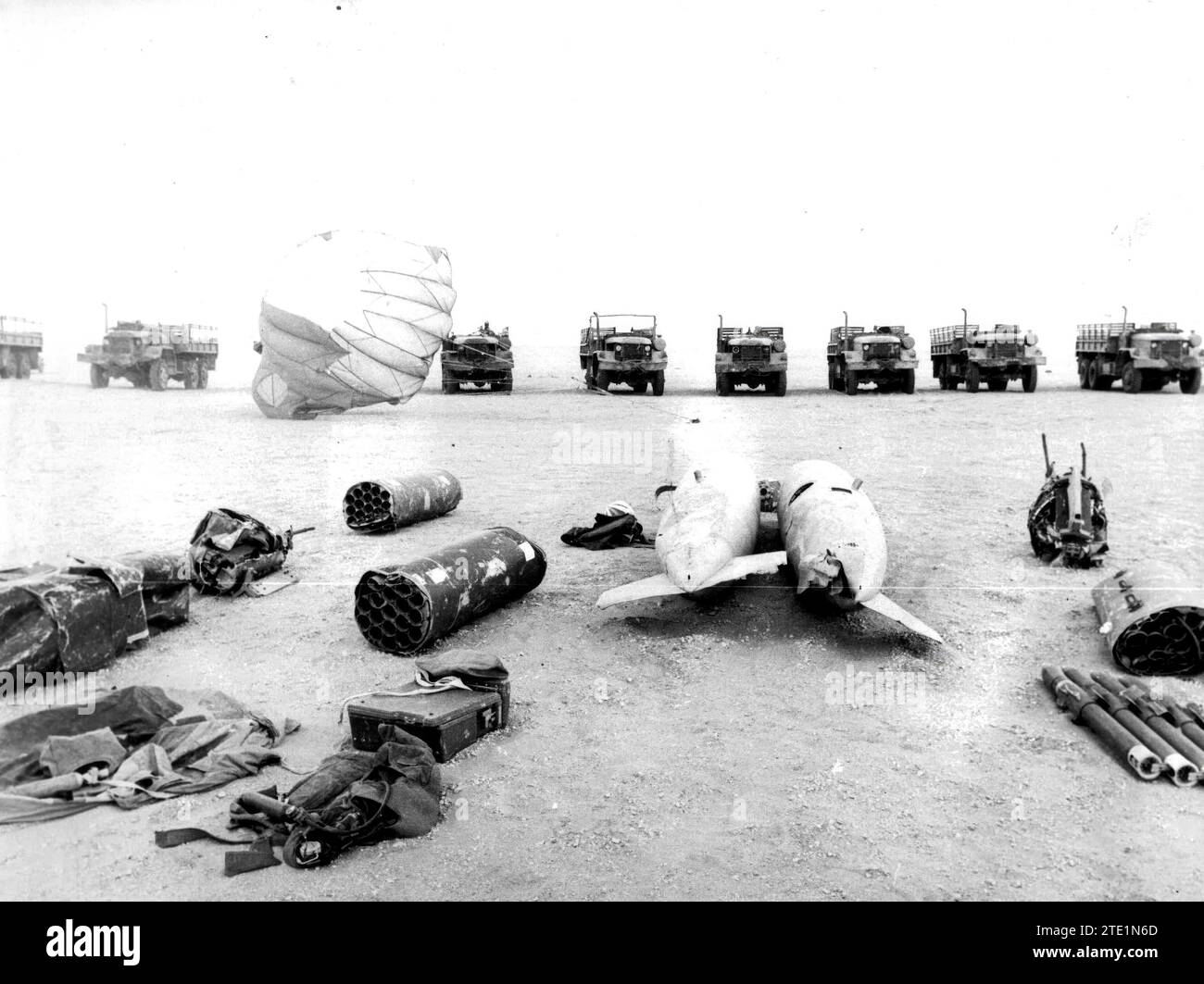 12/31/1977. Remains of a Moroccan F-5 plane shot down by Sahrawi ...