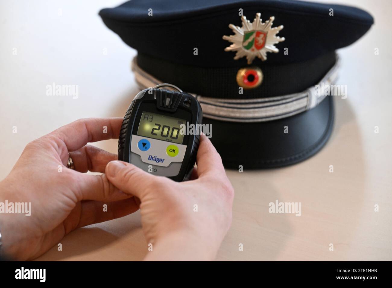 Duesseldorf, Germany. 20th Dec, 2023. One of the first carbon monoxide ...