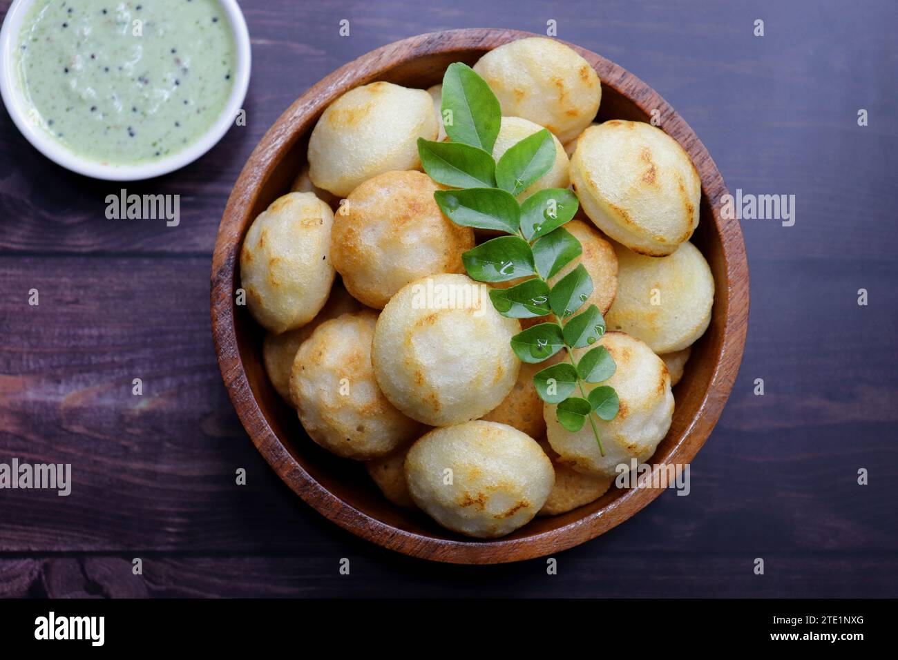 Paniyaram are savory balls made using fermented rice and urad dal ...