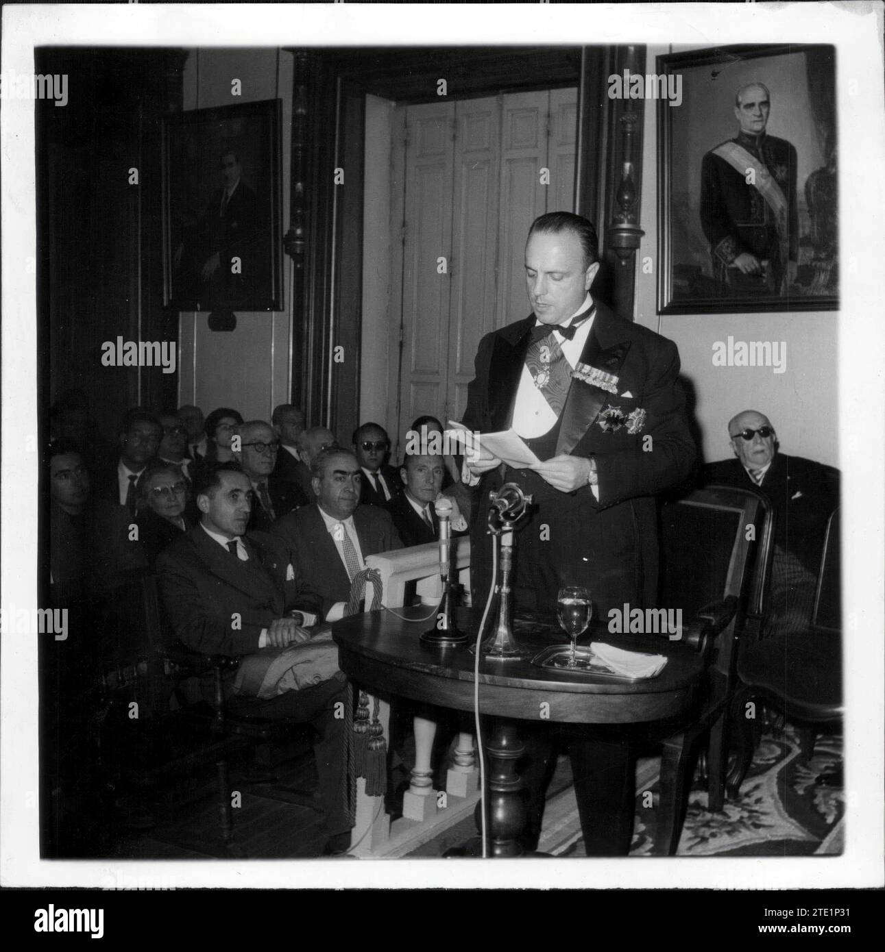 Inauguration of the 1962-63 academic year at the Academy of Moral ...