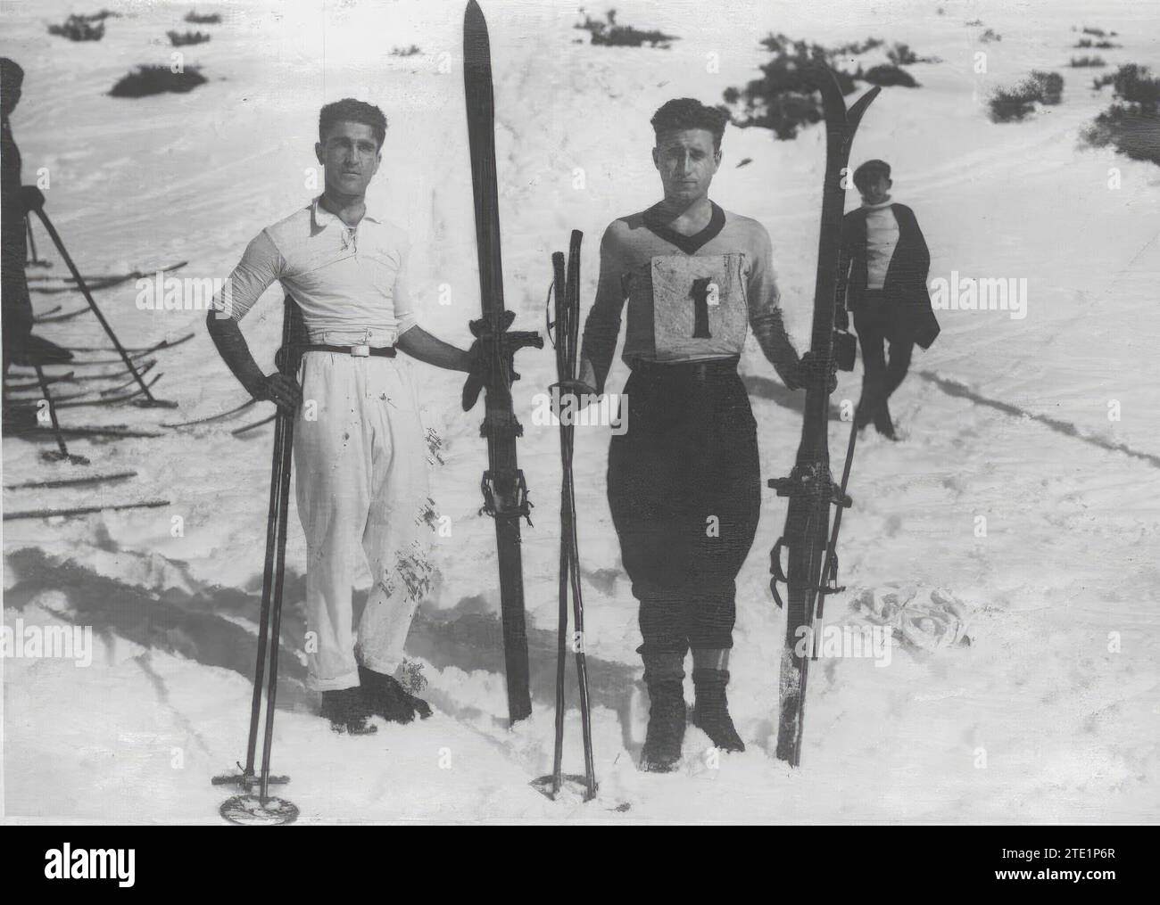 03/19/1927. Ricardo Arche and José Parache, who came in first and ...