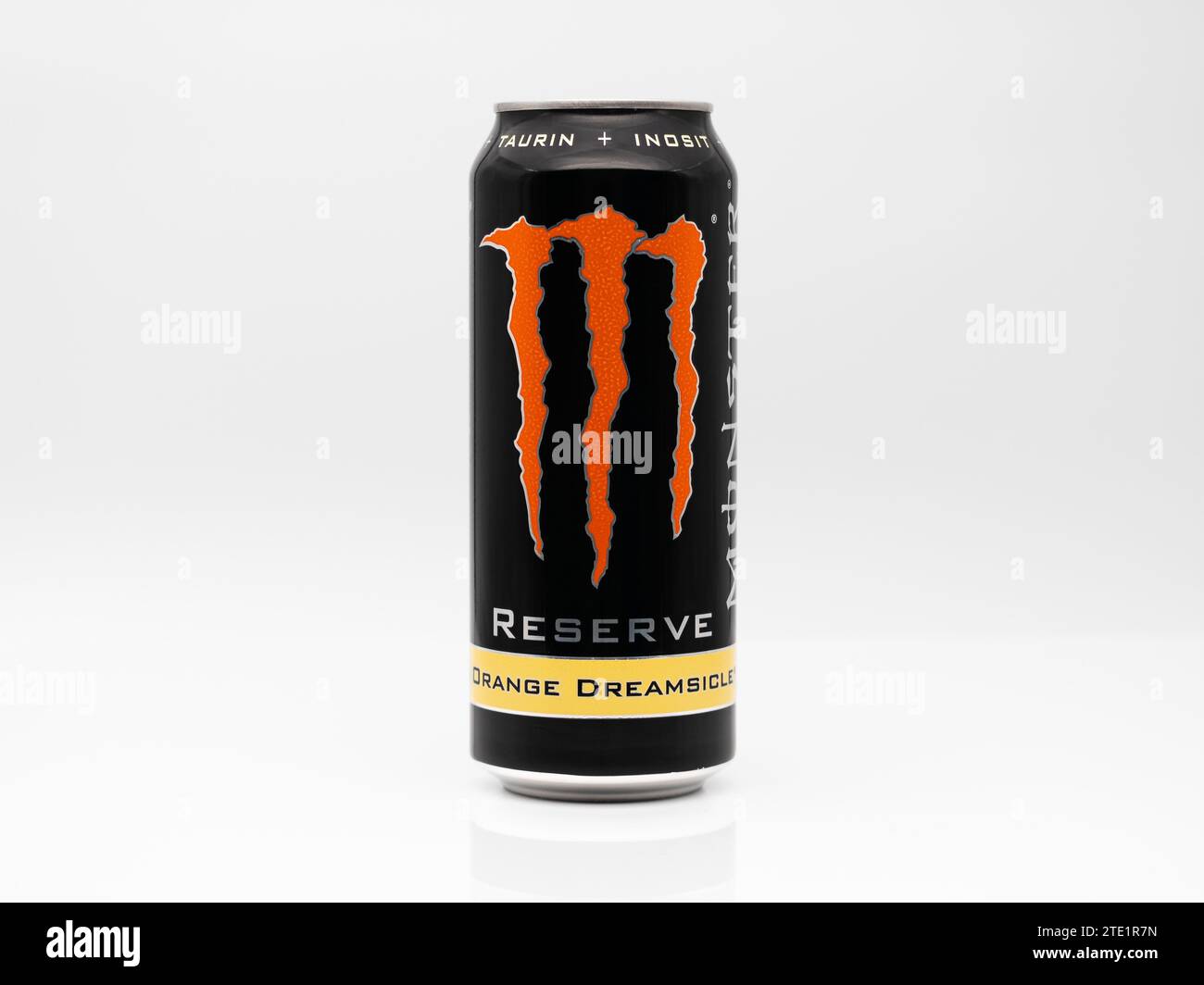 Monster Energy Reserve Orange Dreamsicle beverage can. The flavor ...