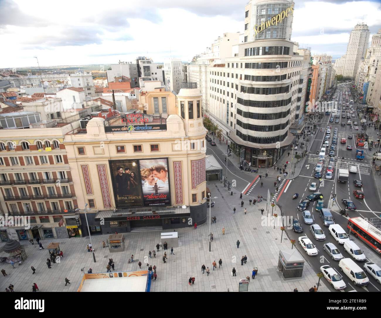 11/30/2009. Callao Square. Madrid. Spain. The mayor of Madrid Alberto ...