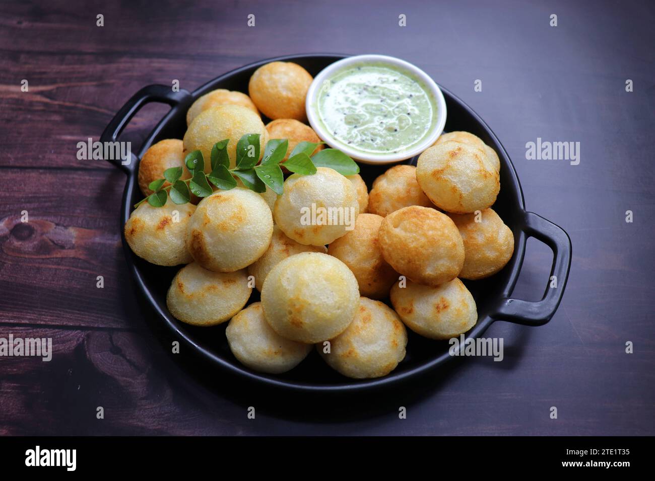 Paniyaram are savory balls made using fermented rice and urad dal ...