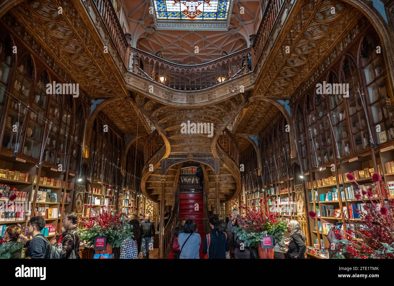 Portugal porto ribeira livraria lello hi-res stock photography and ...