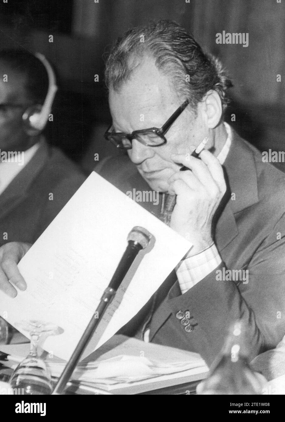 Socialist international brandt hi-res stock photography and images - Alamy