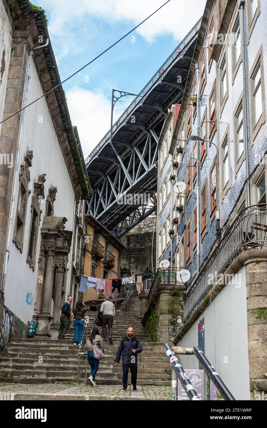 Streets of Porto Stock Photo - Alamy