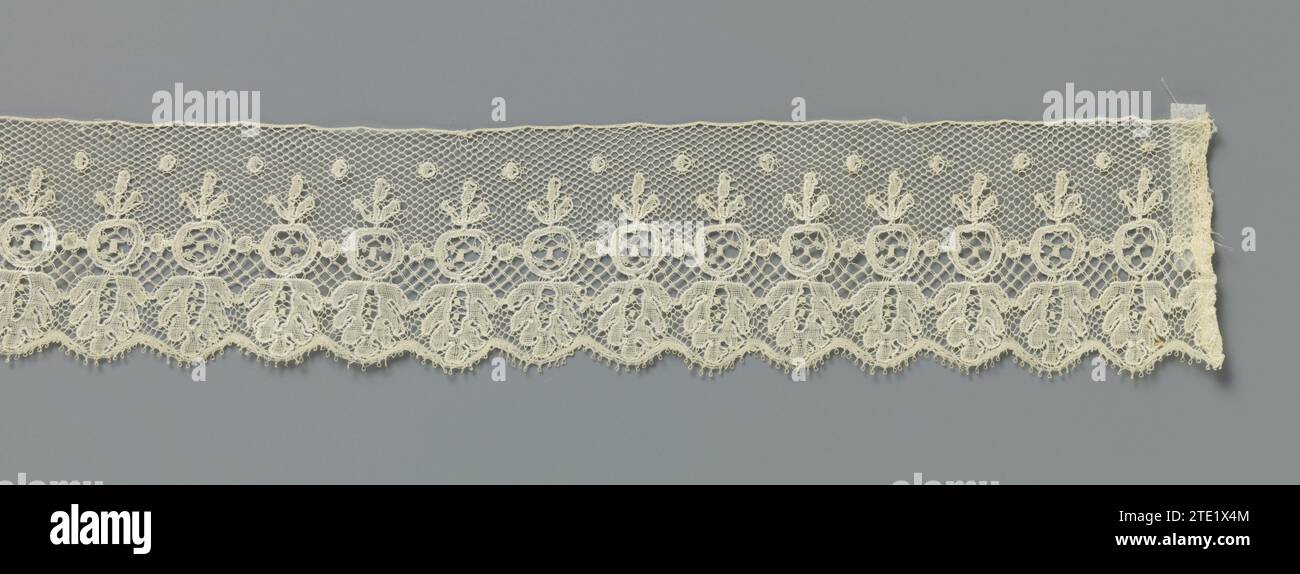 Strip bobbin with hanging pomegranate, anonymous, c. 1825 - c. 1880 ...