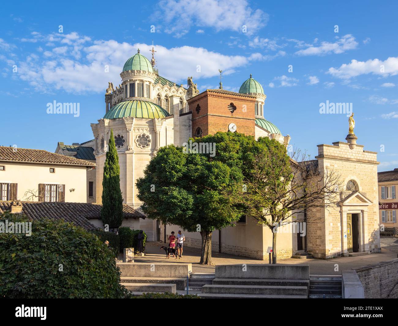 Ars, France - October 13, 2023: Pilgrimage Basilica of Saint Sixtus in ... Ars, France - October 13, 2023: Pilgrimage Basilica of Saint Sixtus in ...