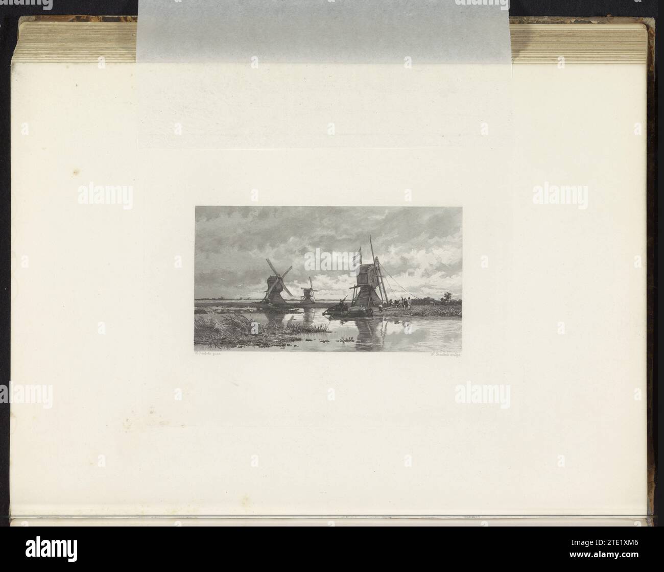 The first windmills in Holland, 14th century, 1865 - 1870 The first ...