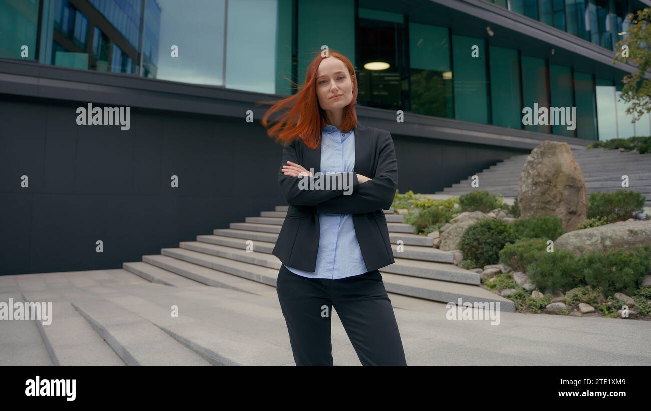 Female feminism business portrait confident lady serious powerful ...