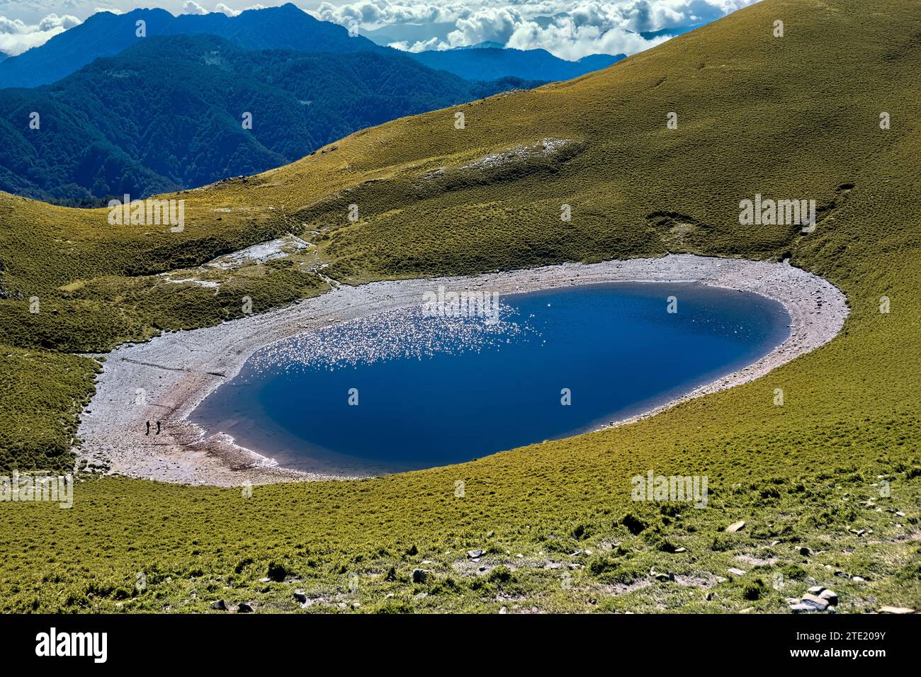 The beautiful alpine Jiaming Lake, Taitung, Taiwan Stock Photo - Alamy