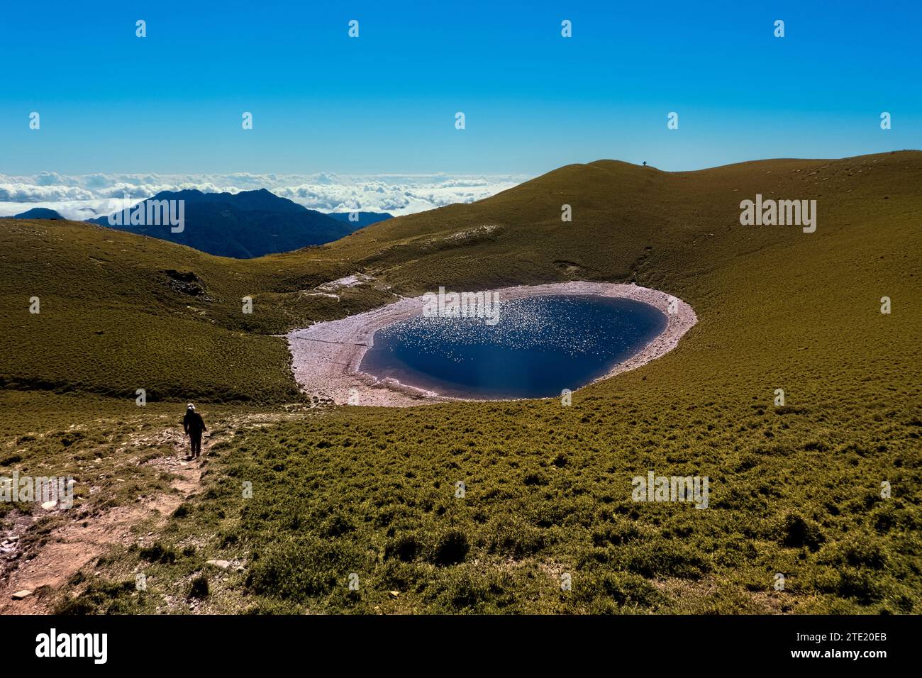The beautiful alpine Jiaming Lake, Taitung, Taiwan Stock Photo - Alamy