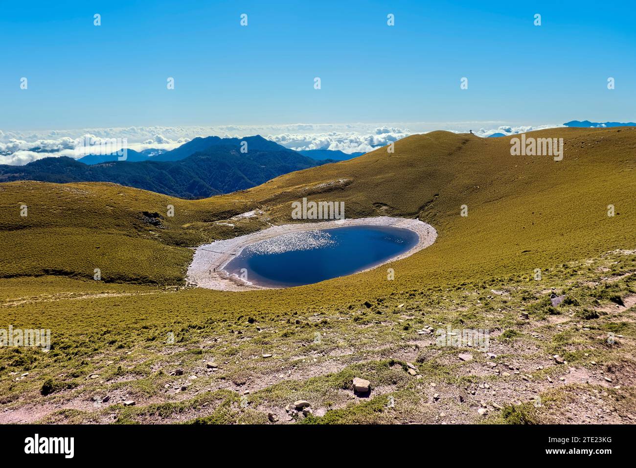 The beautiful alpine Jiaming Lake, Taitung, Taiwan Stock Photo - Alamy
