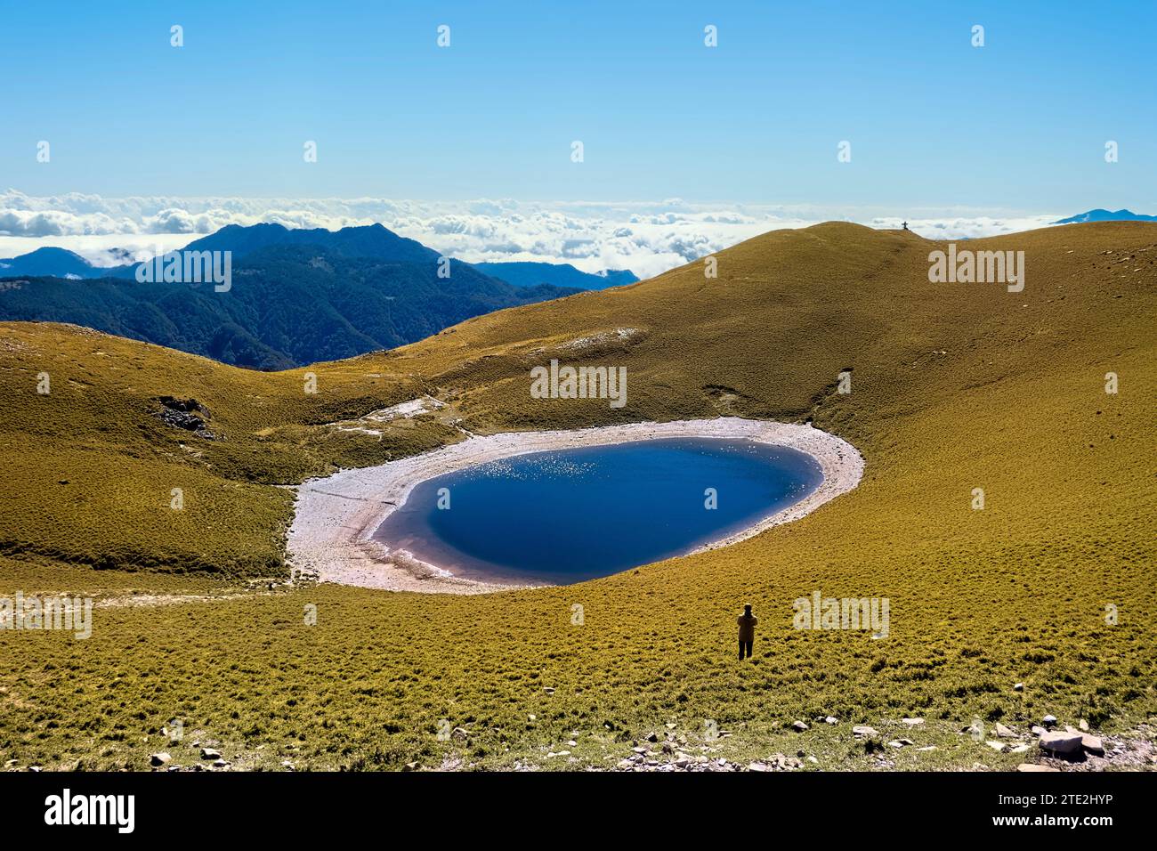 The beautiful alpine Jiaming Lake, Taitung, Taiwan Stock Photo - Alamy