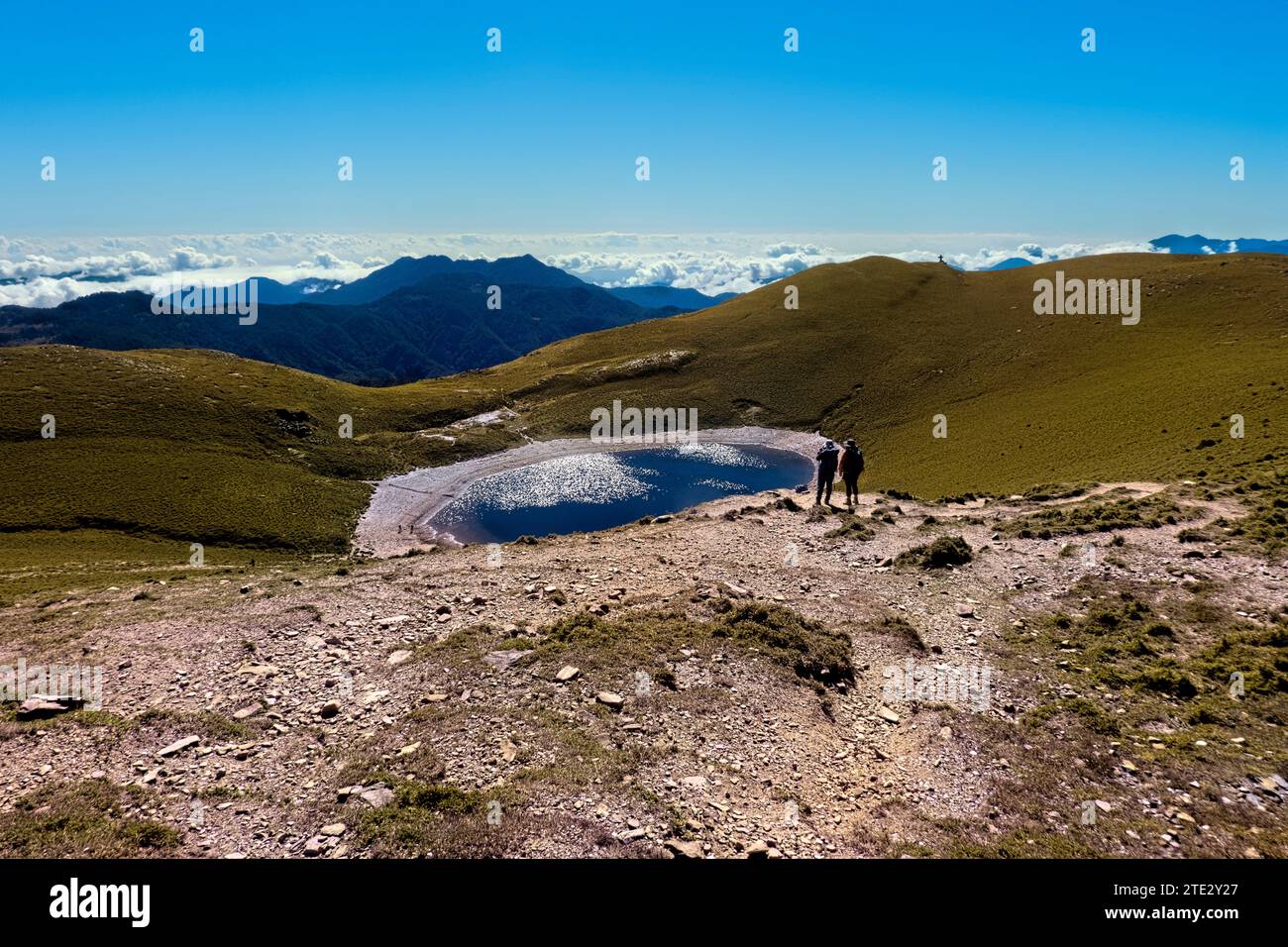 The beautiful alpine Jiaming Lake, Taitung, Taiwan Stock Photo - Alamy