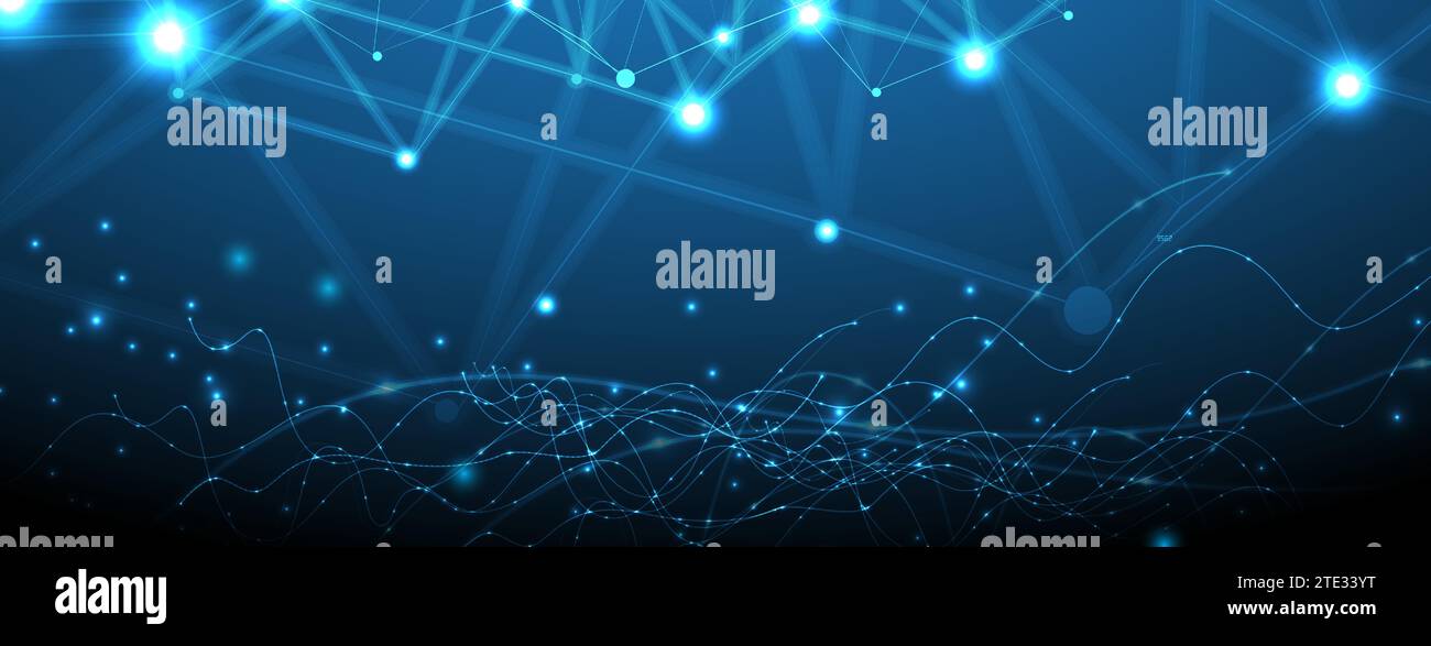 Technology innovation background, idea of global business solution ...