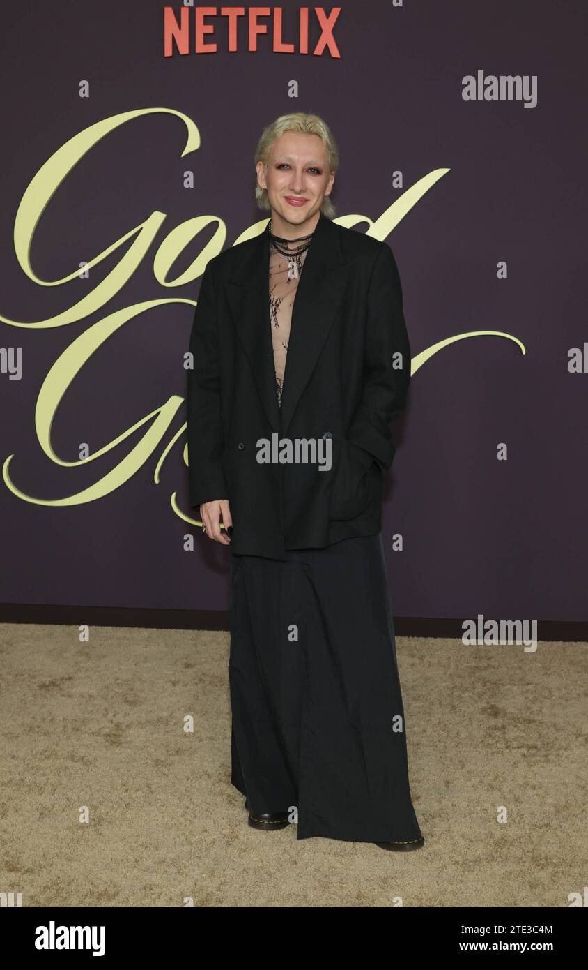 LOS ANGELES, CA - DECEMBER 19: Mason Alexander Park at the Netflix LA ...