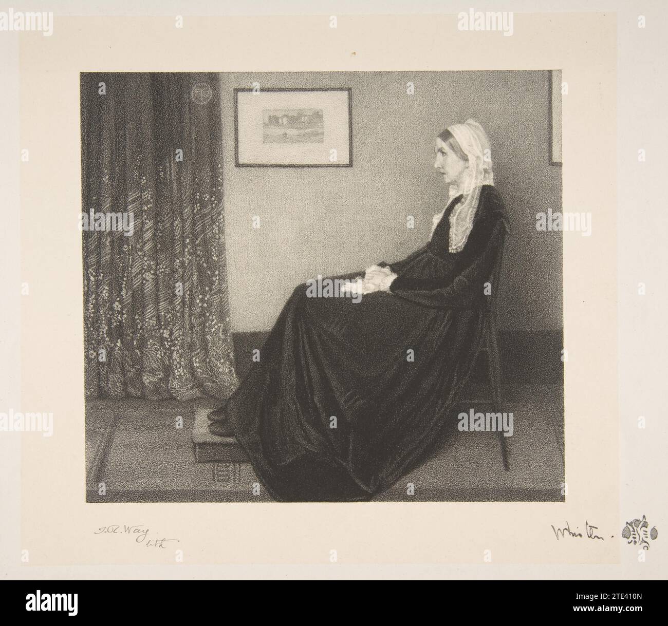 Arrangement in Grey and Black: Portrait of the Artist's Mother 1917 by ...