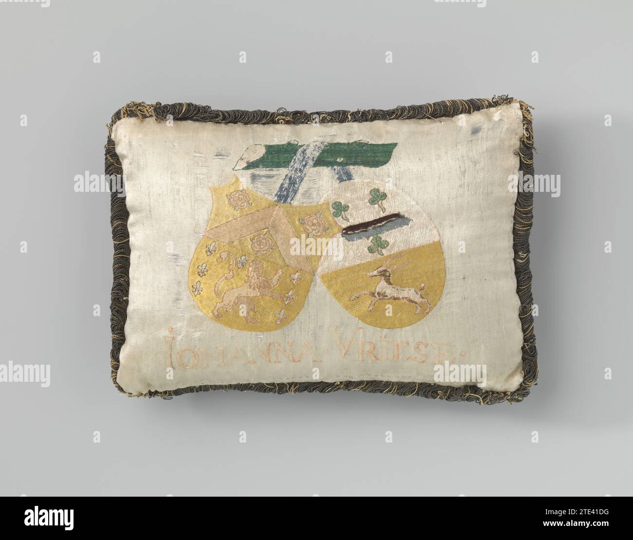 Embroidered cushion name hi-res stock photography and images - Alamy