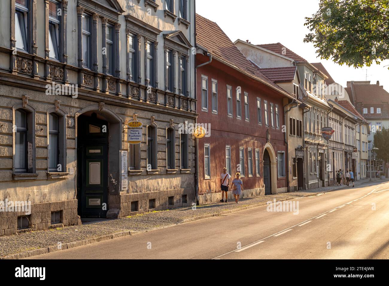 Typische Strasse in Arnstadt, Thüringen , Deutschland | Typical street ...