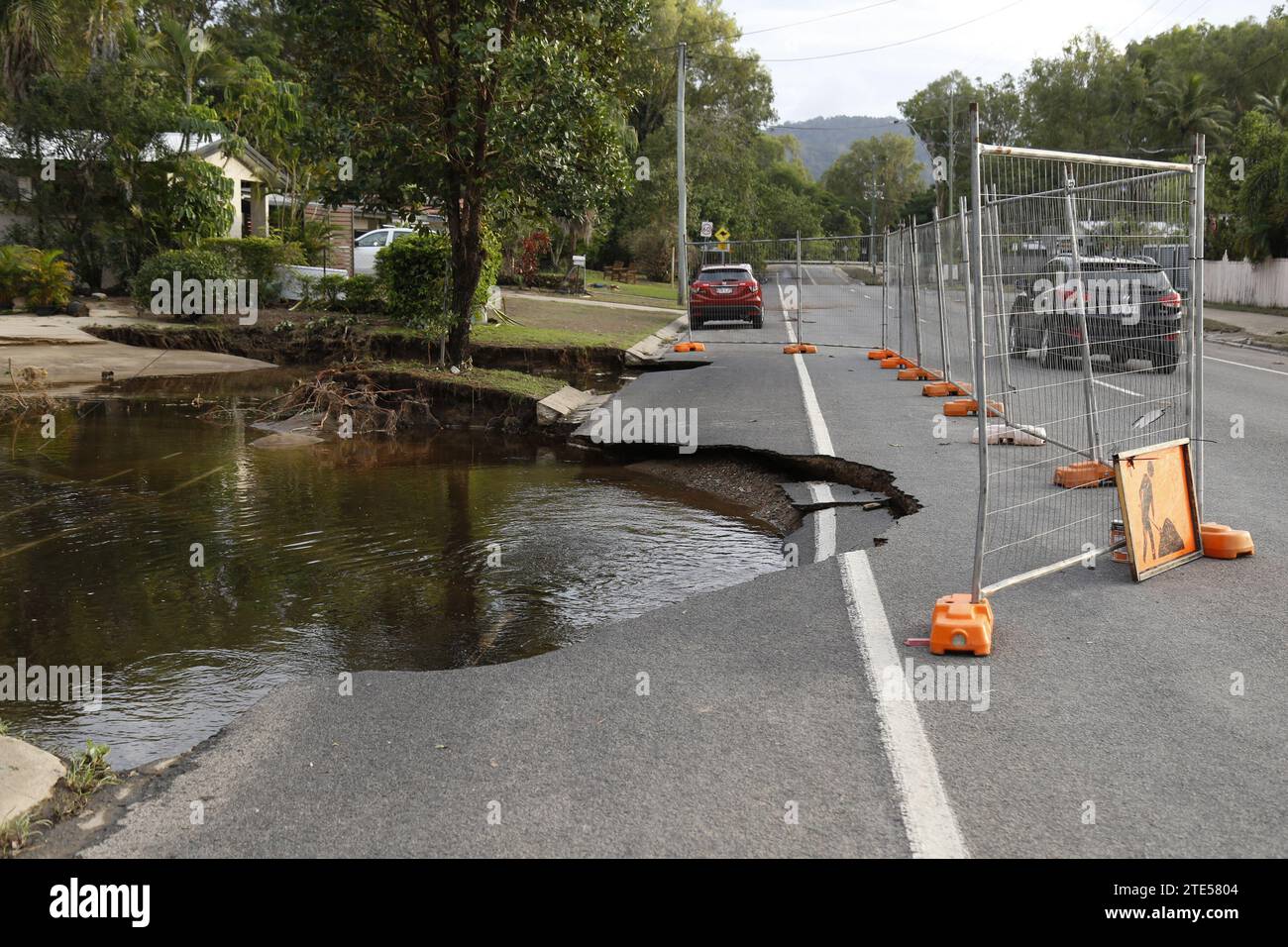 Cairns, Australia. 18th Dec, 2023. Major flooding destroyed several ...