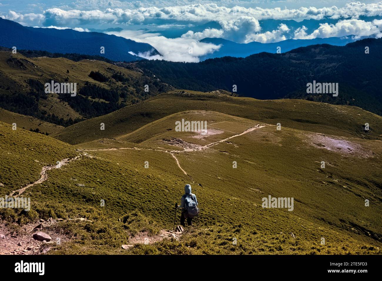 Trekking the Jiaming Lake Trail, Taitung, Taiwan Stock Photo - Alamy