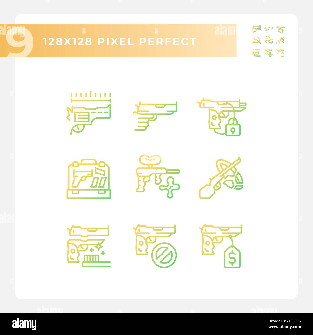 Weapons safety training Stock Vector Images - Alamy