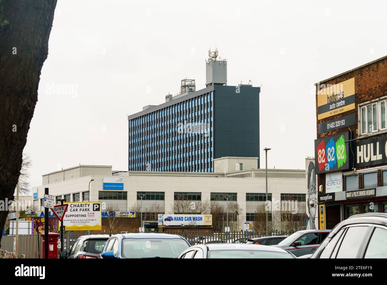 Hull Royal Infirmary, Hull, E. Yorkshire, UK. December 19th 2023 ...