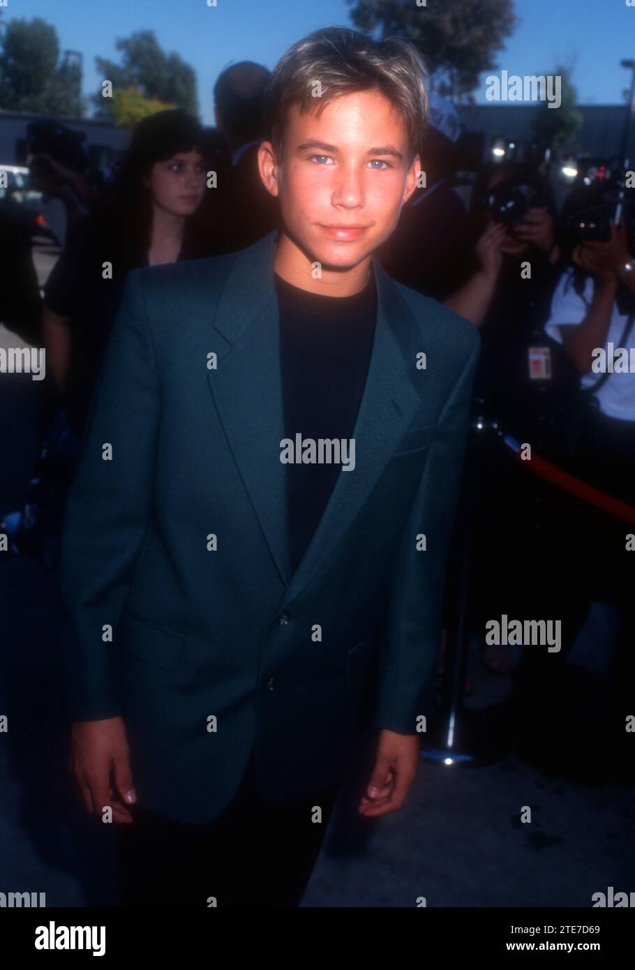 Los Angeles, California, USA 22nd August 1996 Actor Jonathan Taylor ...
