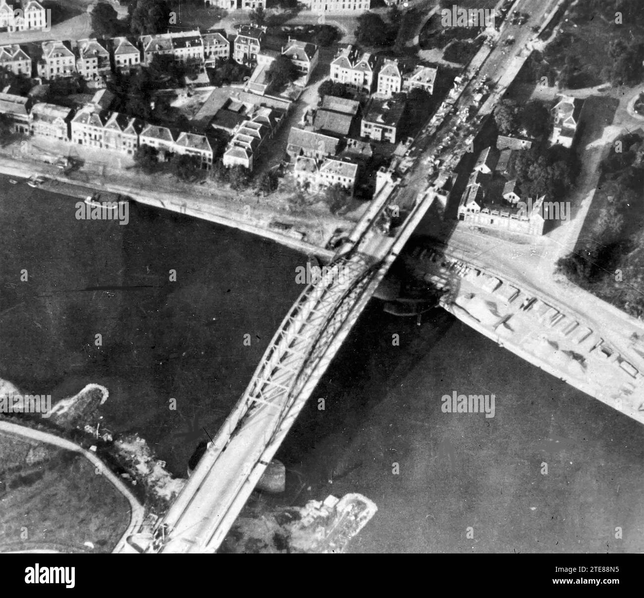 OPERATION MARKET GARDEN September 1944. Reconnaissance photo of the ...