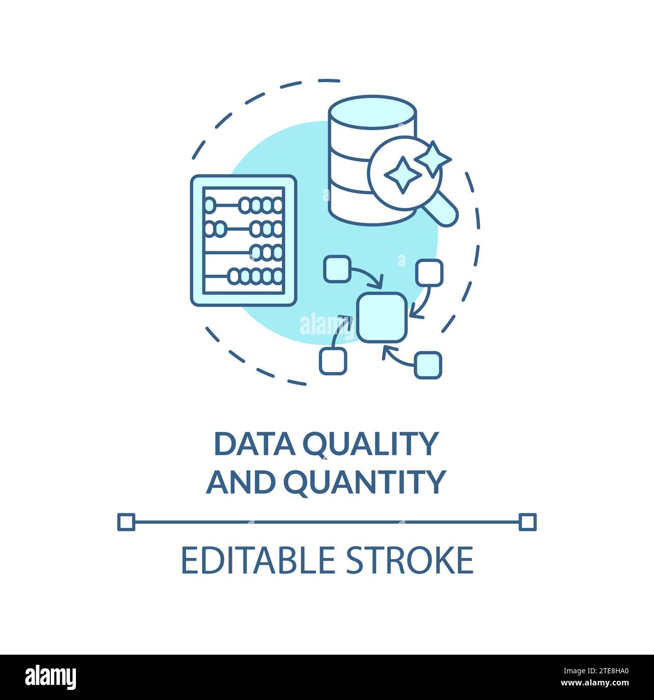 Data quantity Stock Vector Images - Alamy