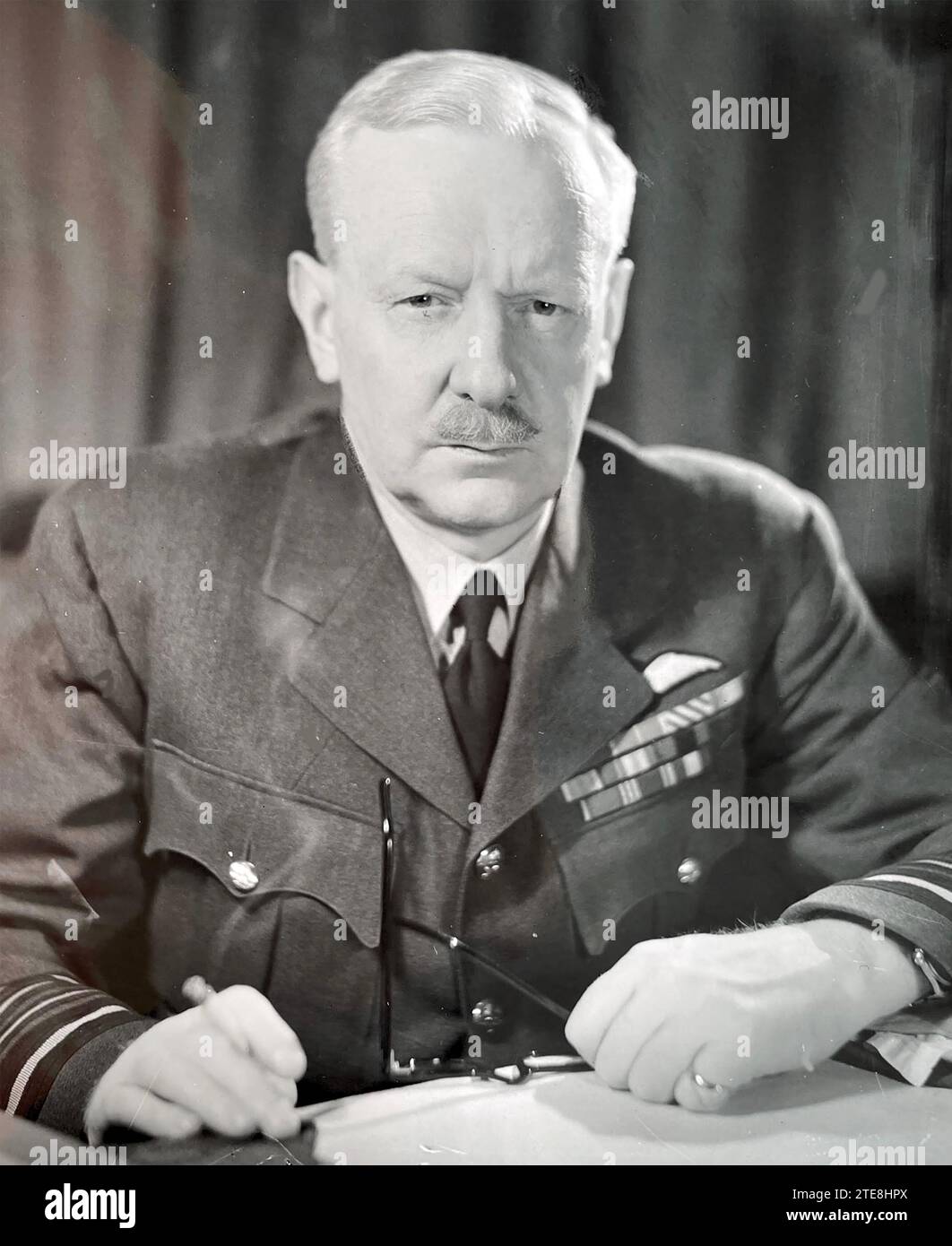 ARTHUR HARRIS (1892-1984) As RAF Air Chief Marshall 24 April 1944 Stock ...