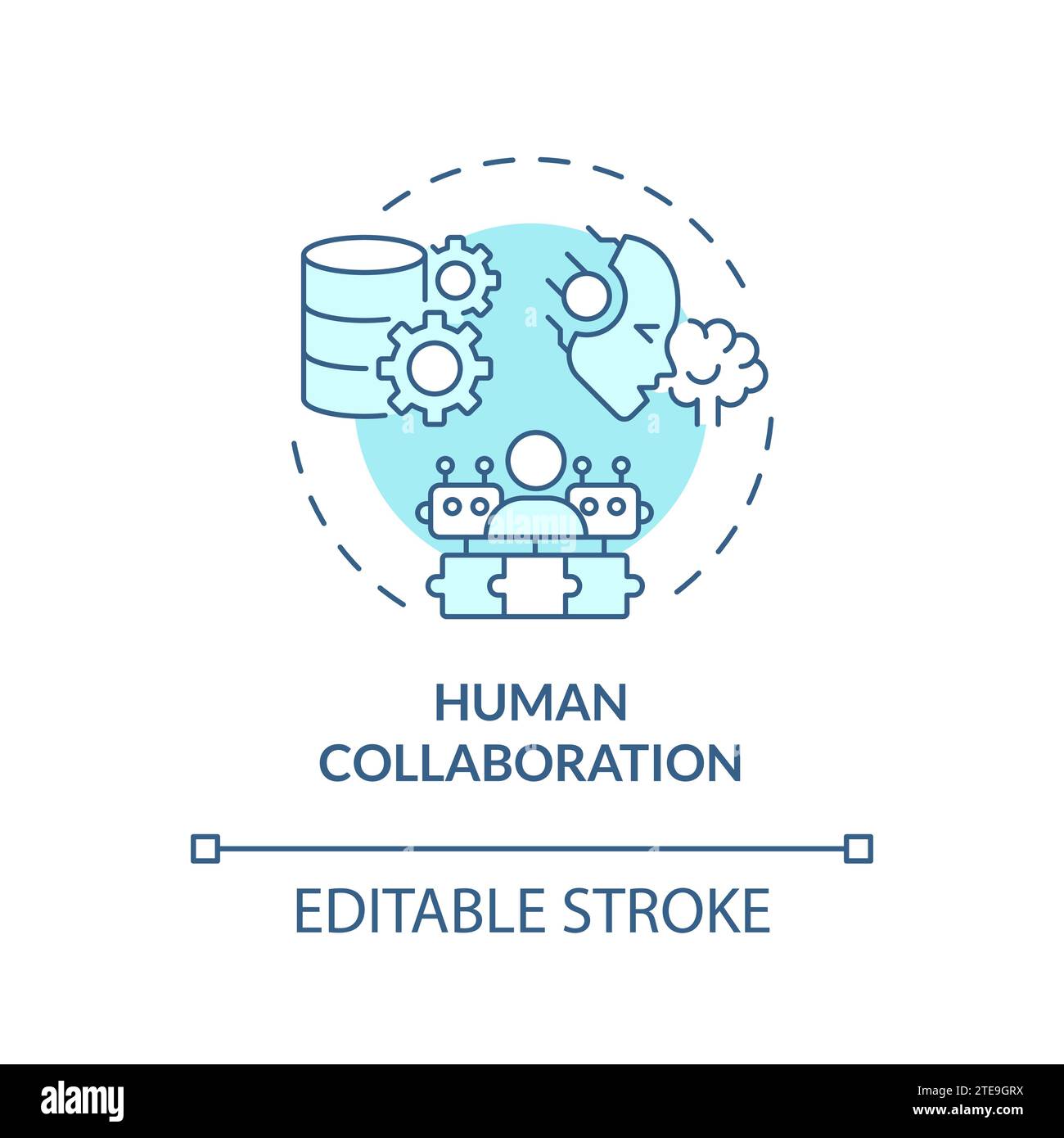 Human ai collaboration Cut Out Stock Images & Pictures - Alamy