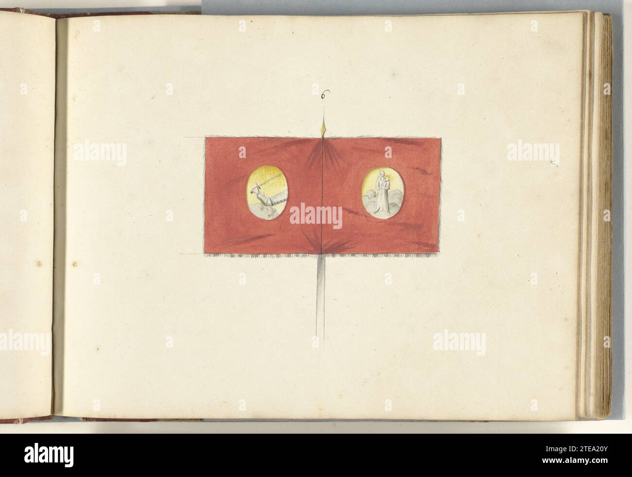 Frans Standard conquered at the Battle of Ramillies, 1706, 1713 - 1720 ...