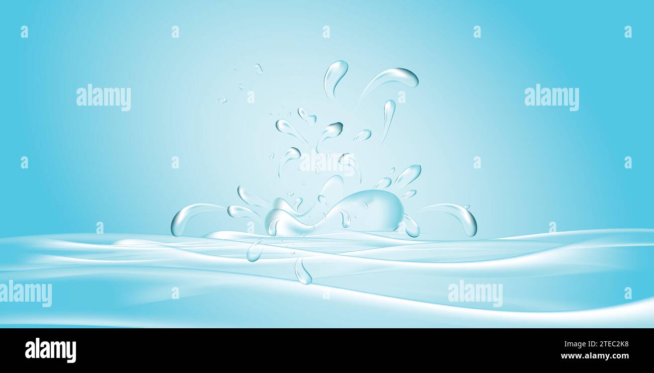 vector water splash Stock Vector Image & Art - Alamy