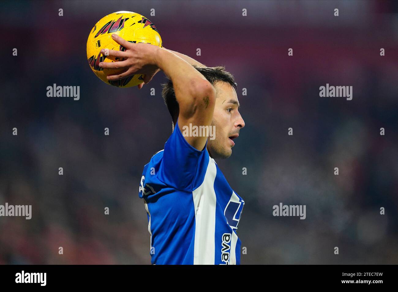 Andoni Gorosabel of Deportivo Alaves during the La Liga EA Sports match ...