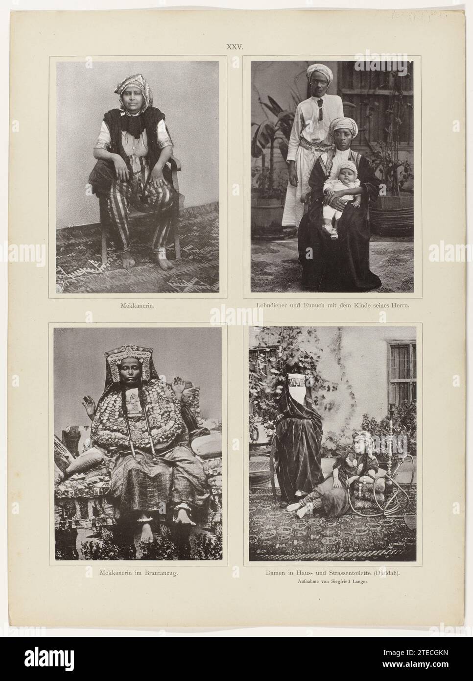 Four portraits of unknown women, a servant and a Eunuch with child in ...