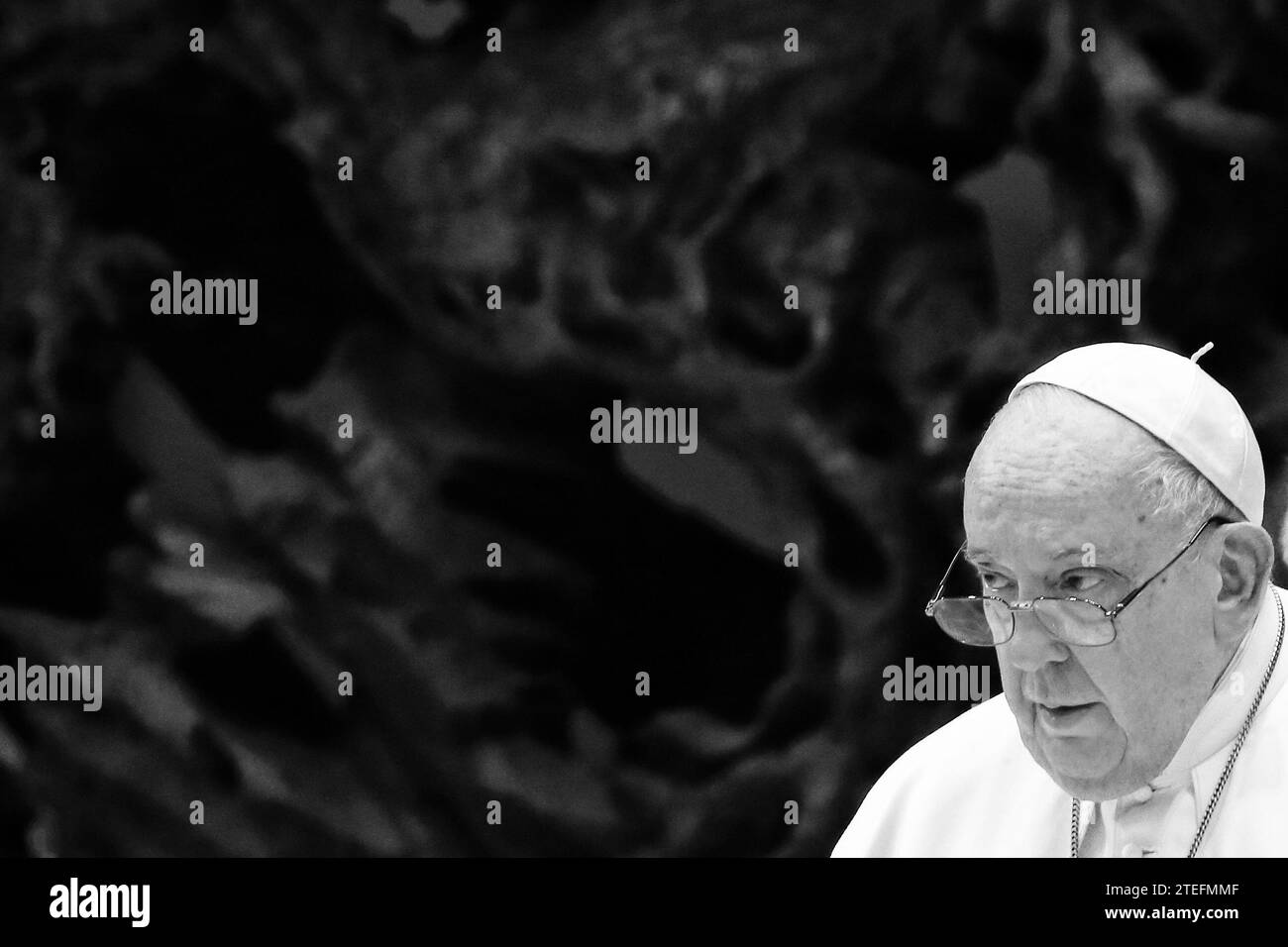 December 20, 2023 - POPE FRANCIS during the General Audience in the ...