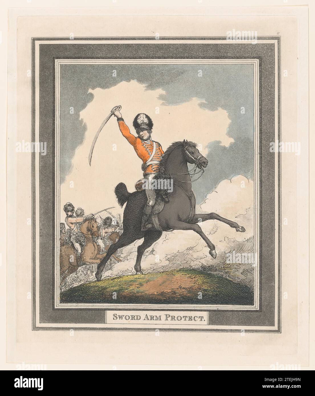 Sword Arm Protect 1959 by Thomas Rowlandson Stock Photo - Alamy