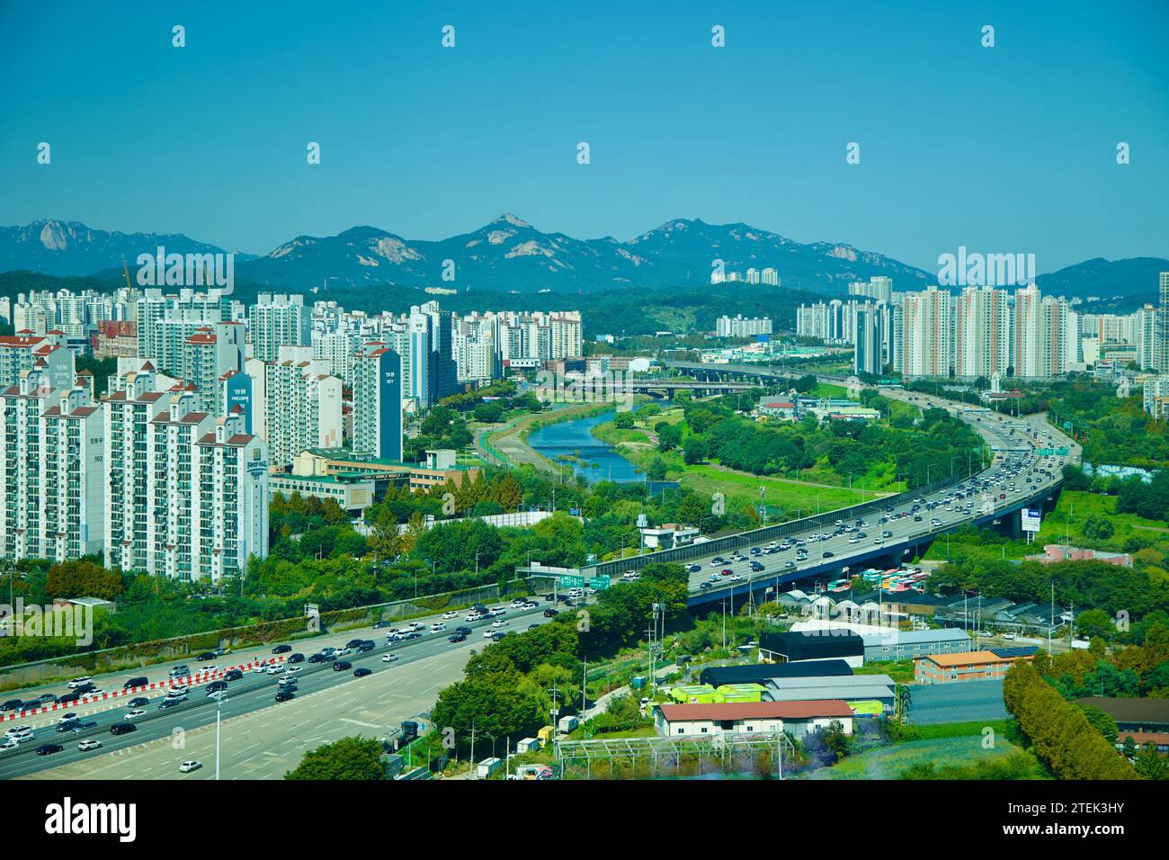 Guri City, South Korea - September 30, 2023: From Guri Tower's ...