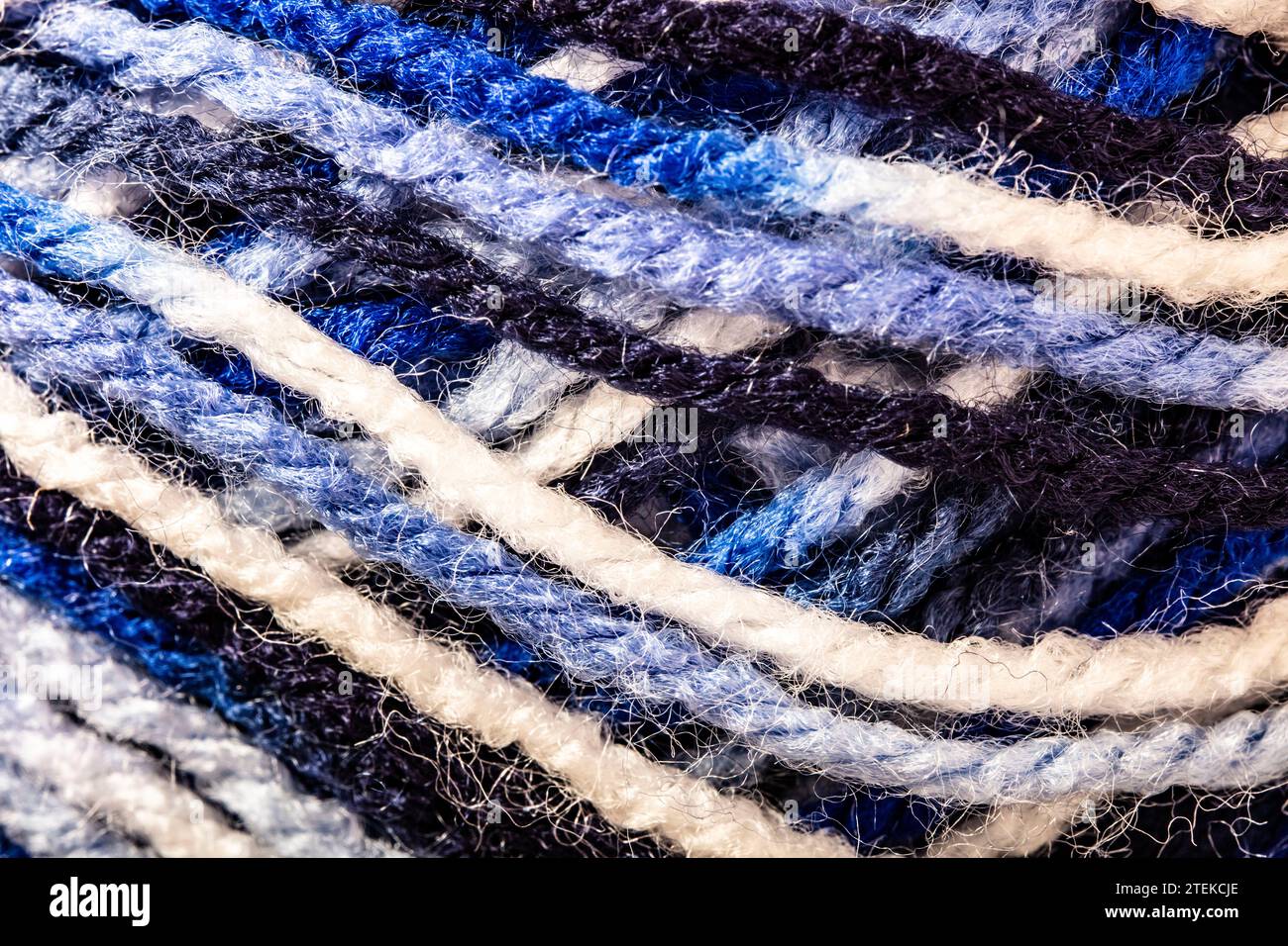 Semi abstract close up still life of knitting wool Stock Photo - Alamy