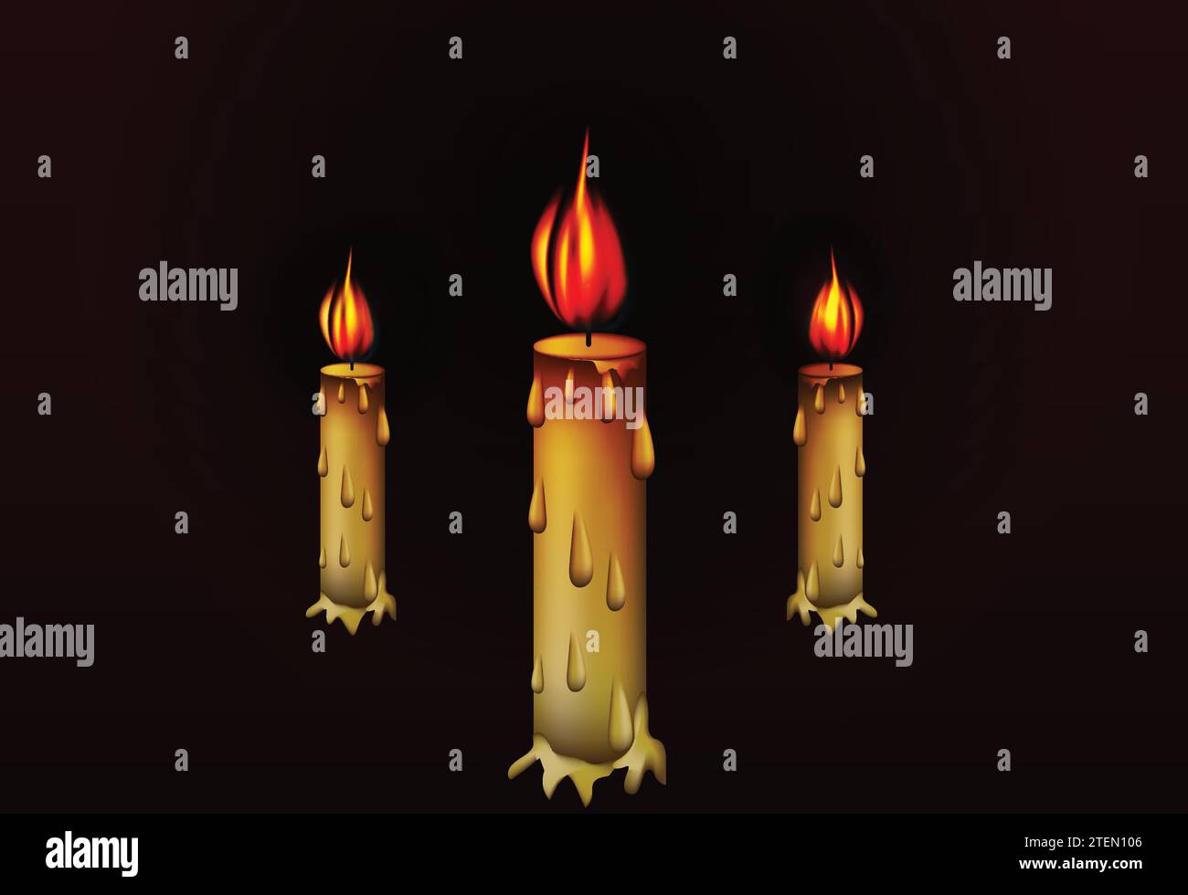 Three red white light Stock Vector Images - Alamy