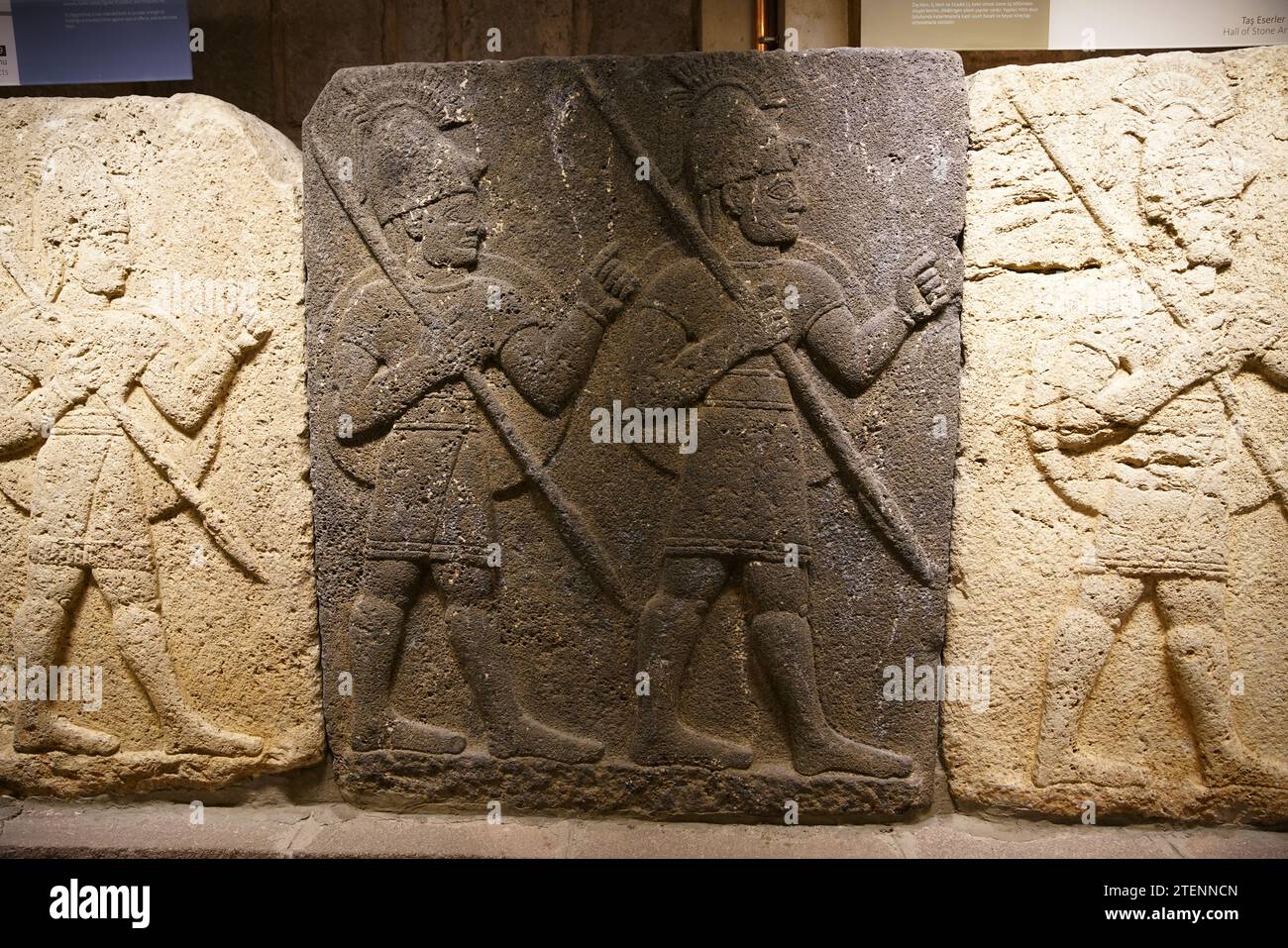 Old Carving in Museum of Anatolian Civilizations, Ankara City, Turkiye ...